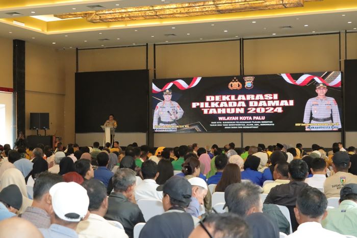 Polresta Palu Gandeng Masyarakat Sukseskan Pilkada Serentak 2024